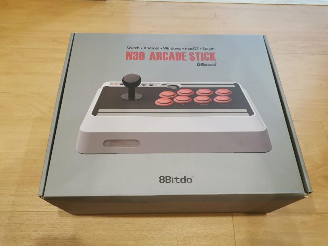 8bitdo N30 Bluetooth arcade stick, Video Gaming, Gaming Accessories ...
