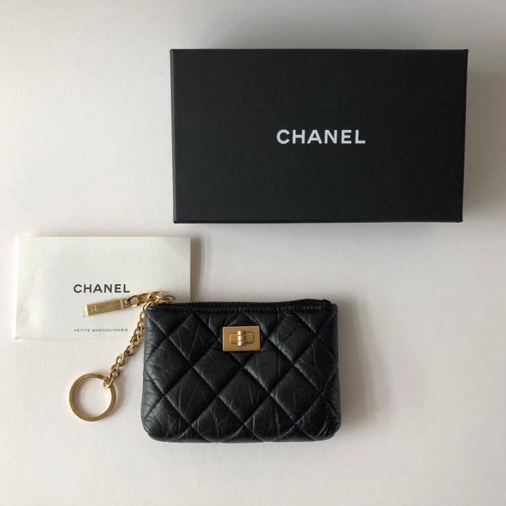 99% NEW CHANEL 2.55 REISSUE KEY HOLDER key pouch pochette cles, Luxury ...