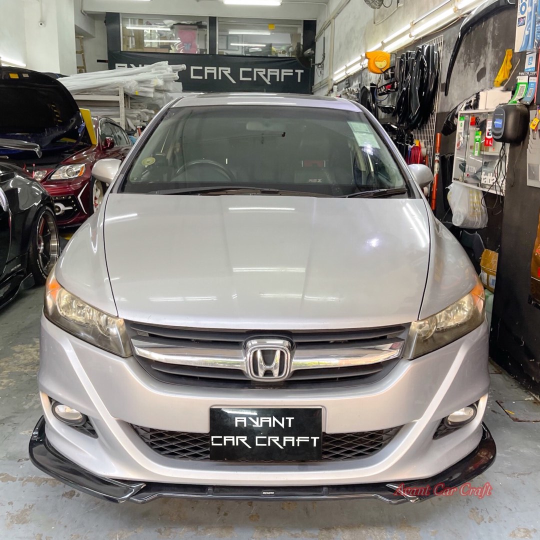 本田 Honda Stream RN6 RN8 RSZ 包圍 頭唇 裙腳 尾擾流, 汽車配件, 改裝、內外零件 - Carousell