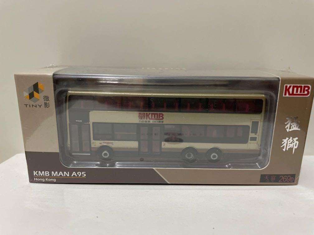 [全新包膠] Tiny 微影 7-11版本 KMB MAN A95 猛獅 巴士 路線269D 天富, 汽車配件, 其他 - Carousell