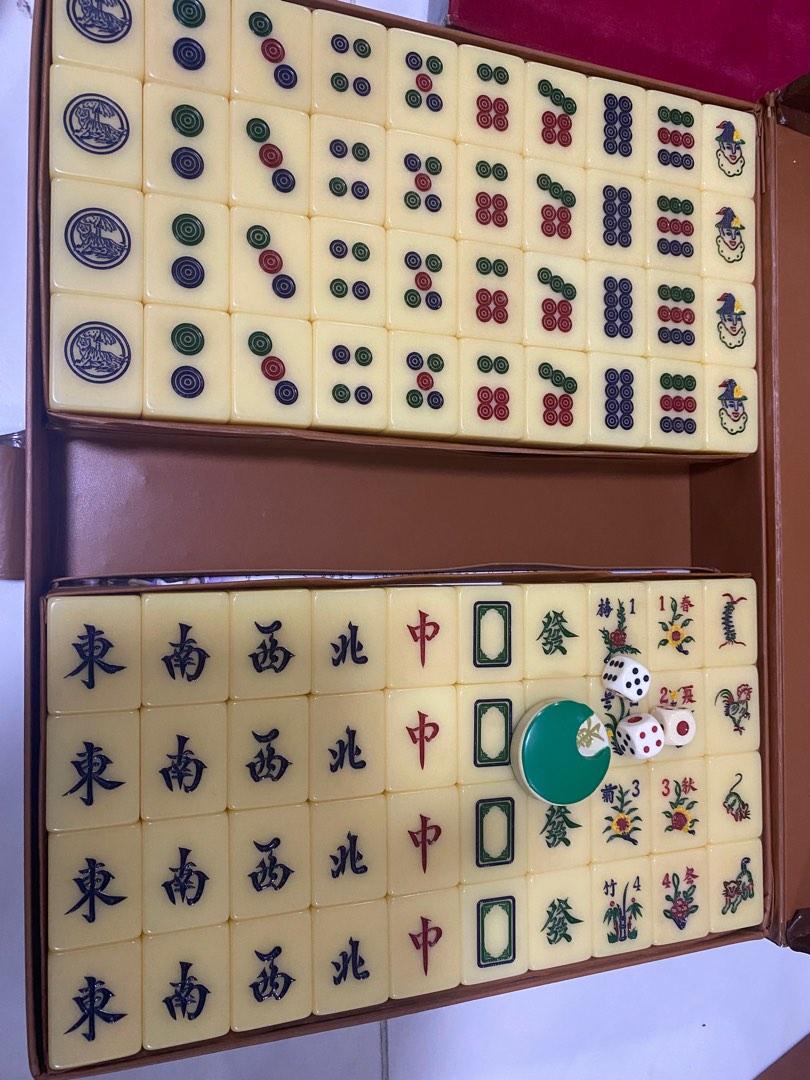 A1 Tiger Mahjong Tile, Hobbies & Toys, Toys & Games on Carousell