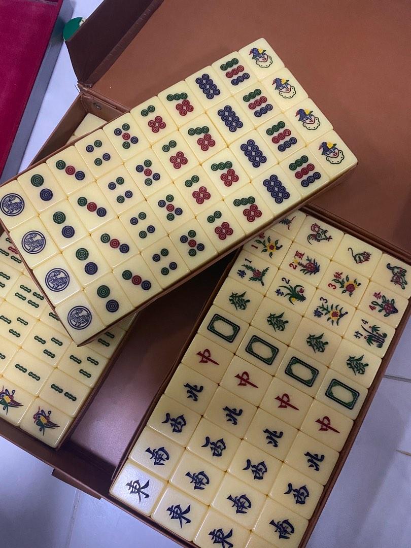 A1 Tiger Mahjong Tile, Hobbies & Toys, Toys & Games on Carousell