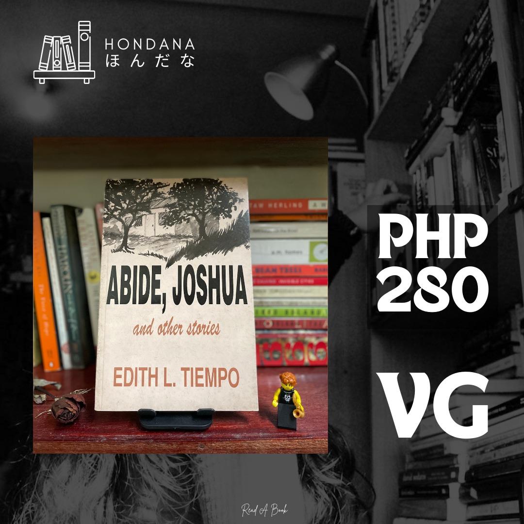 Abide Joshua and Other Stories by National Artist Edith Tiempo, Hobbies ...