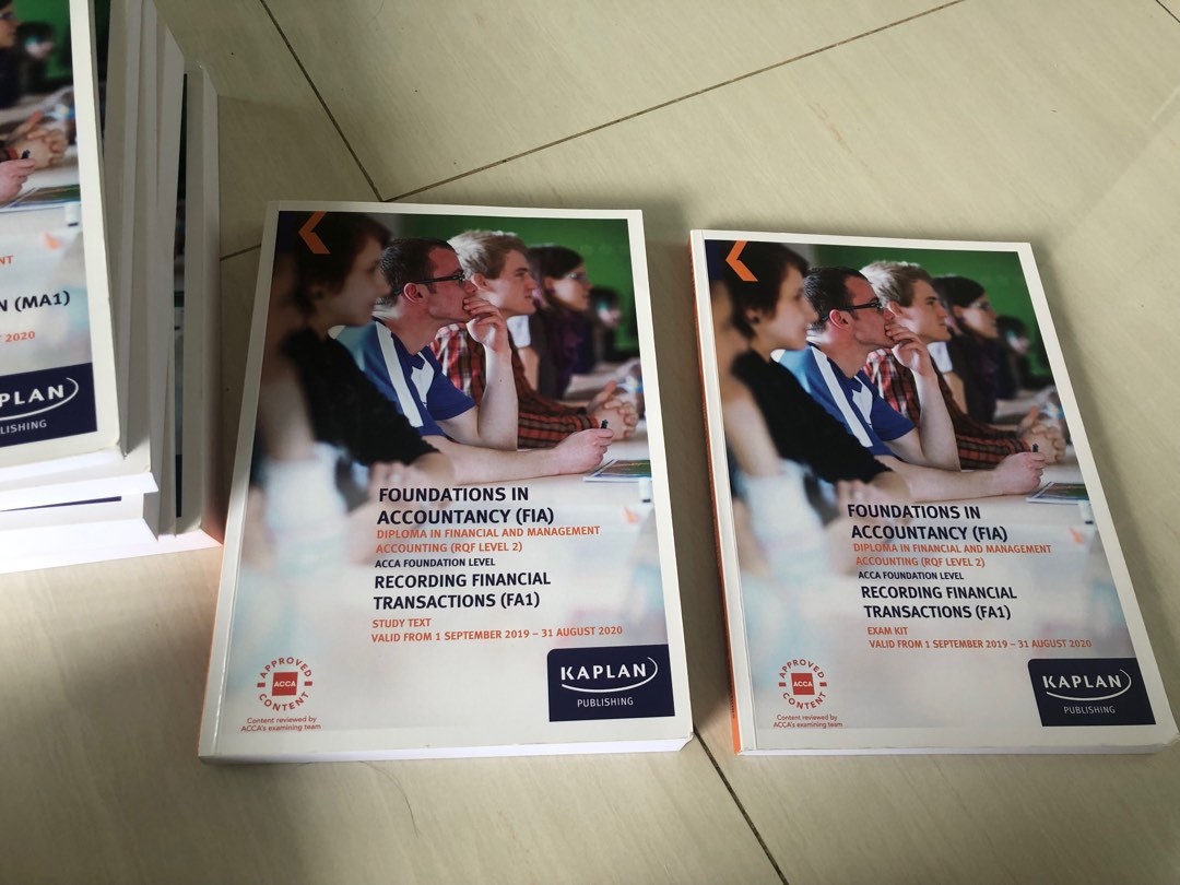 ACCA - FA1 - Recording Financial Transactions, Hobbies & Toys, Books ...