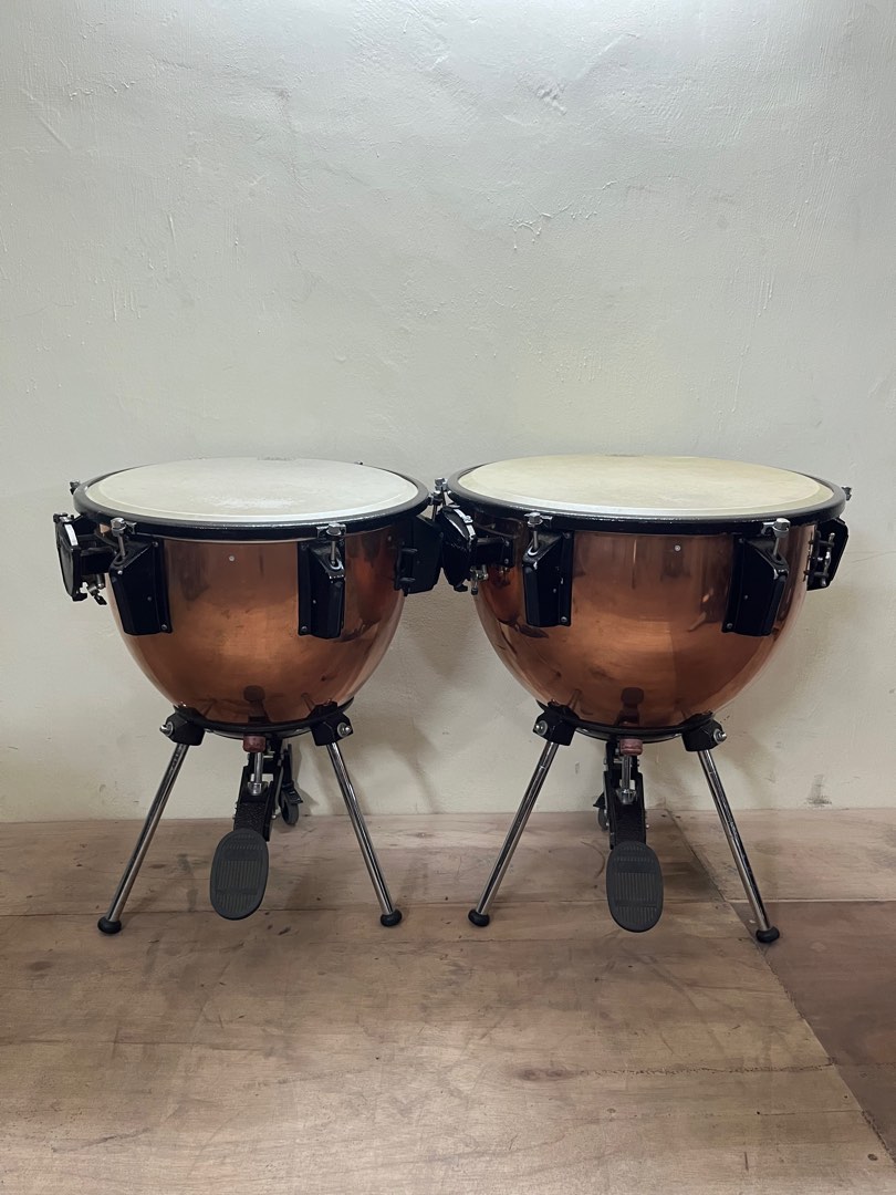 Adams Universal Series Smooth Copper Timpani (Set of 4), Hobbies & Toys ...