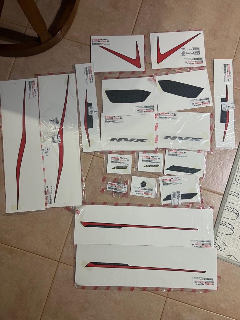 Aerox v2 Original Coverset Nanogrey. Come with stickers n emblem. Full ...