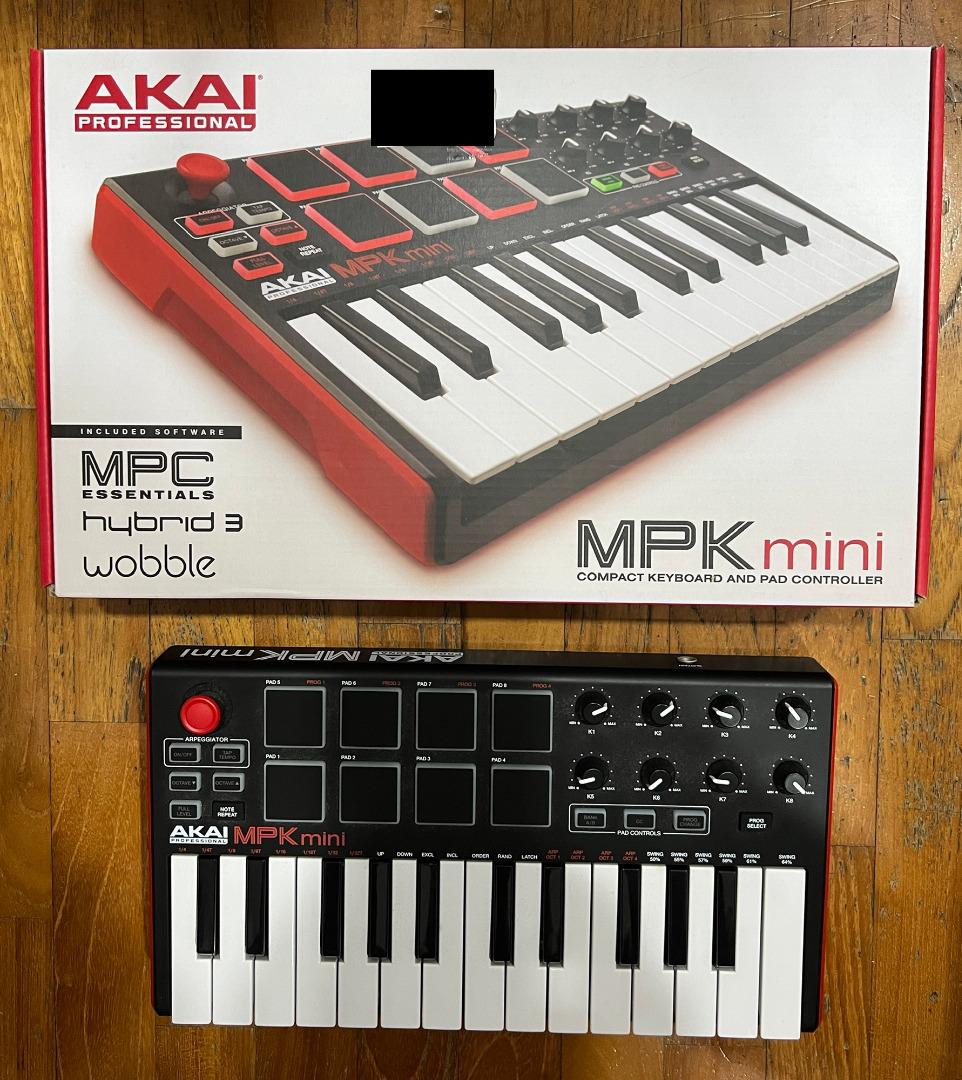 Akai MPK Mini Mk2 Compact Keyboard Controller, Hobbies & Toys, Music ...