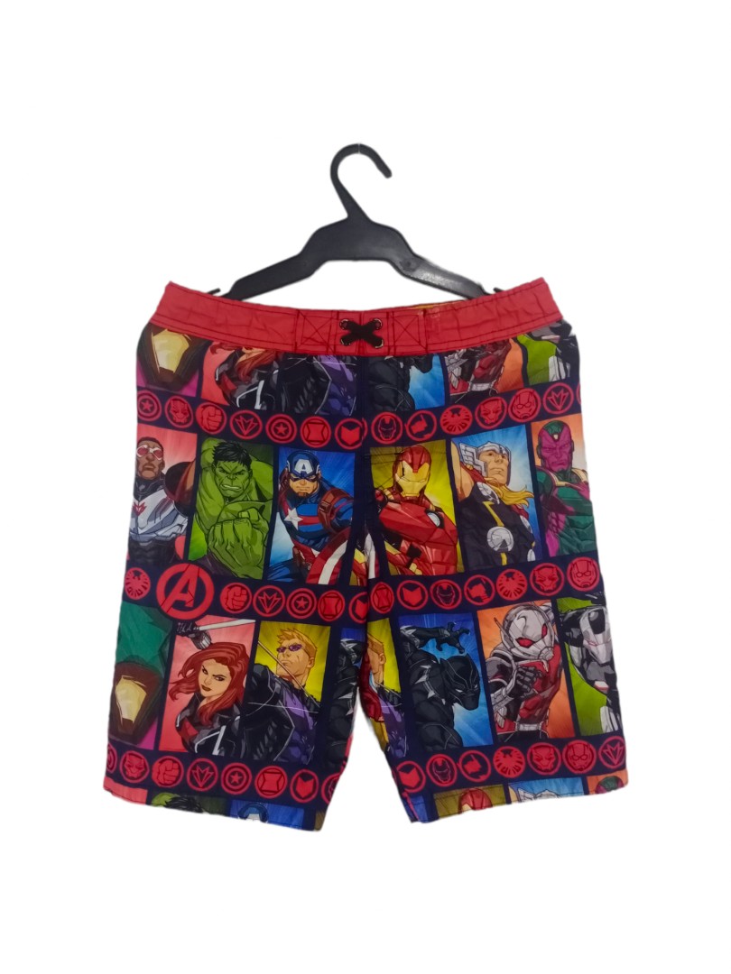 AOP Marvels Short, Men's Fashion, Bottoms, Shorts on Carousell