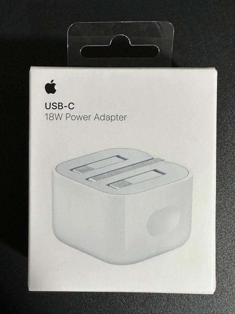 Apple 18W USB-C power adapter, Mobile Phones & Gadgets, Mobile & Gadget ...