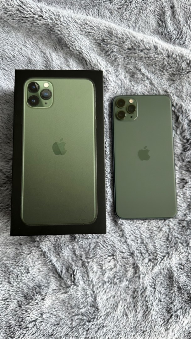 Apple iPhone 11 Pro Max 256GB Midnight Green, Mobile Phones & Gadgets ...