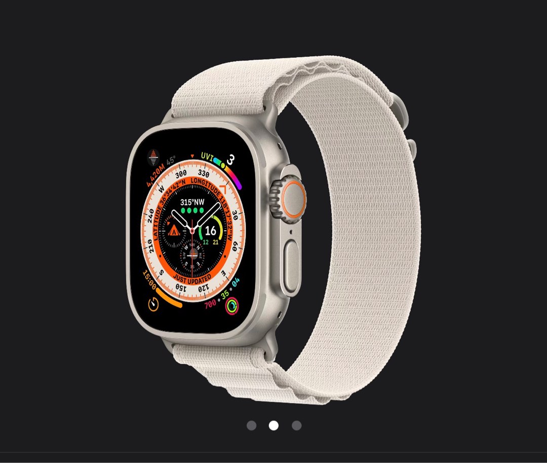 Apple Watch Ultra Starlight Alpine Loop, Mobile Phones & Gadgets ...