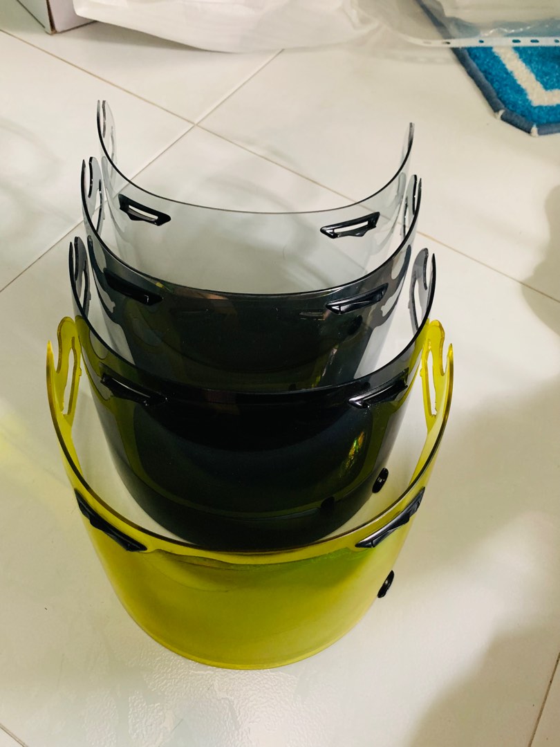 Arai SAI shield, Motorcycles, Motorcycle Apparel on Carousell