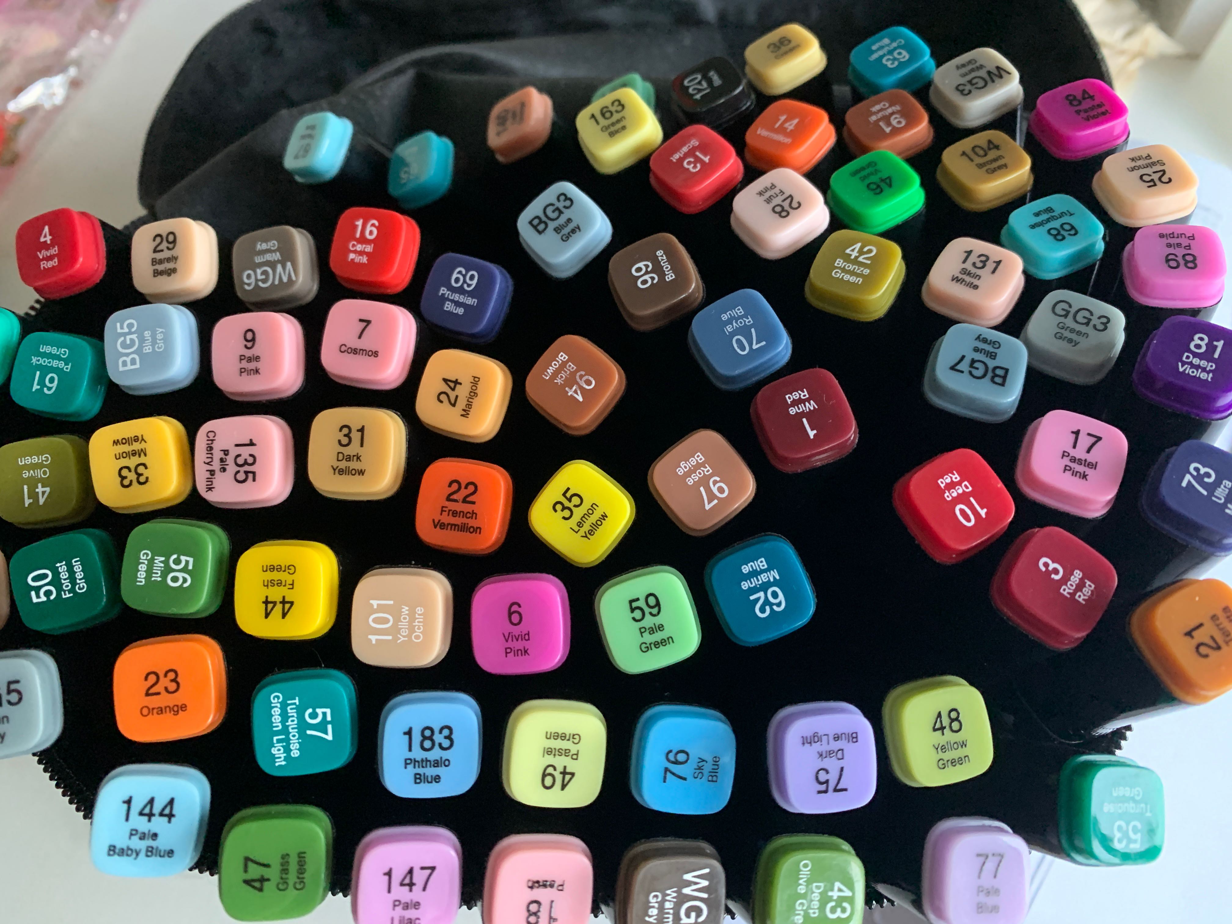 art markers / markers / colouring markers, Hobbies & Toys, Stationery ...