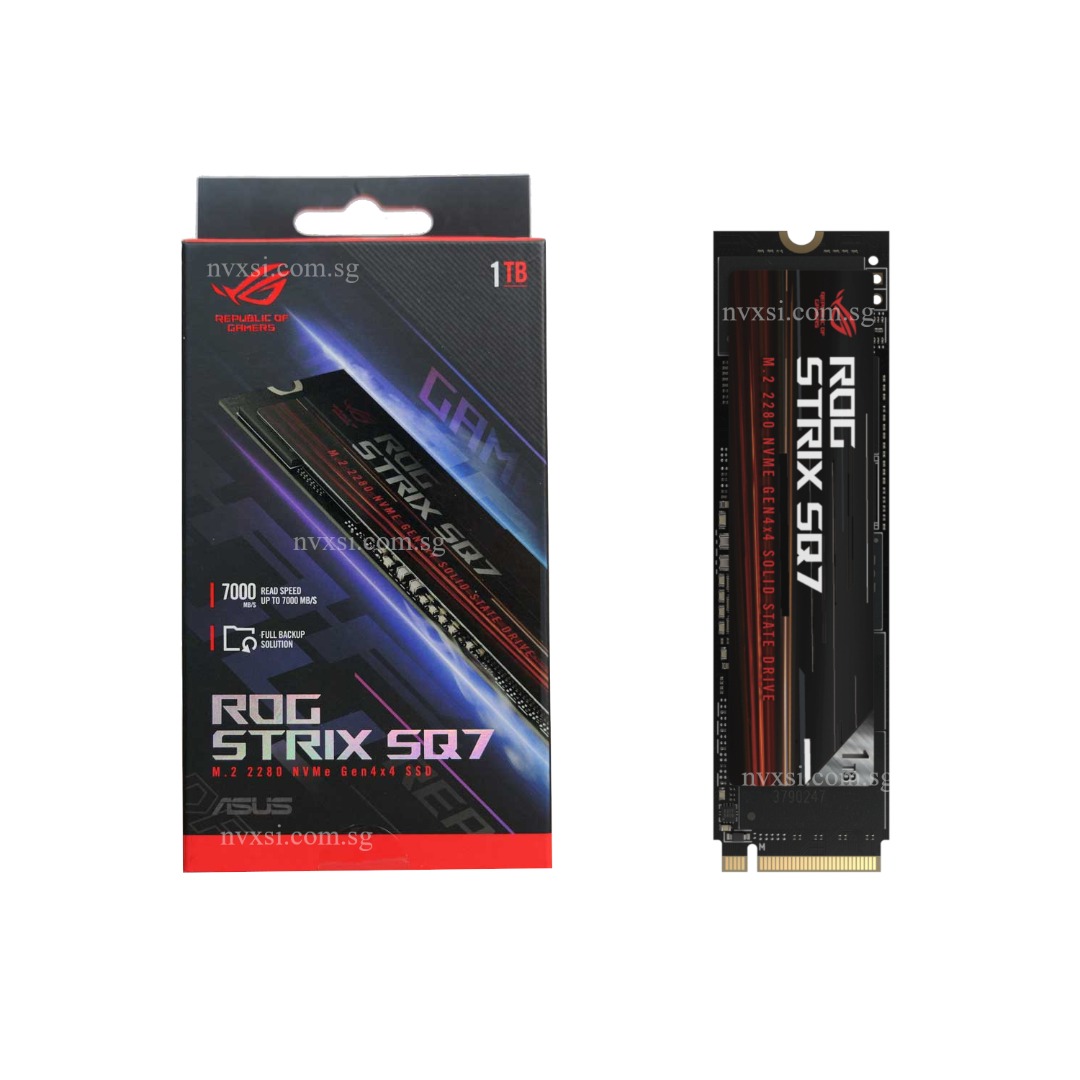 ASUS ROG Strix SQ7 Gen4 SSD 1TB | PC Ready | PS5 Compatible ...