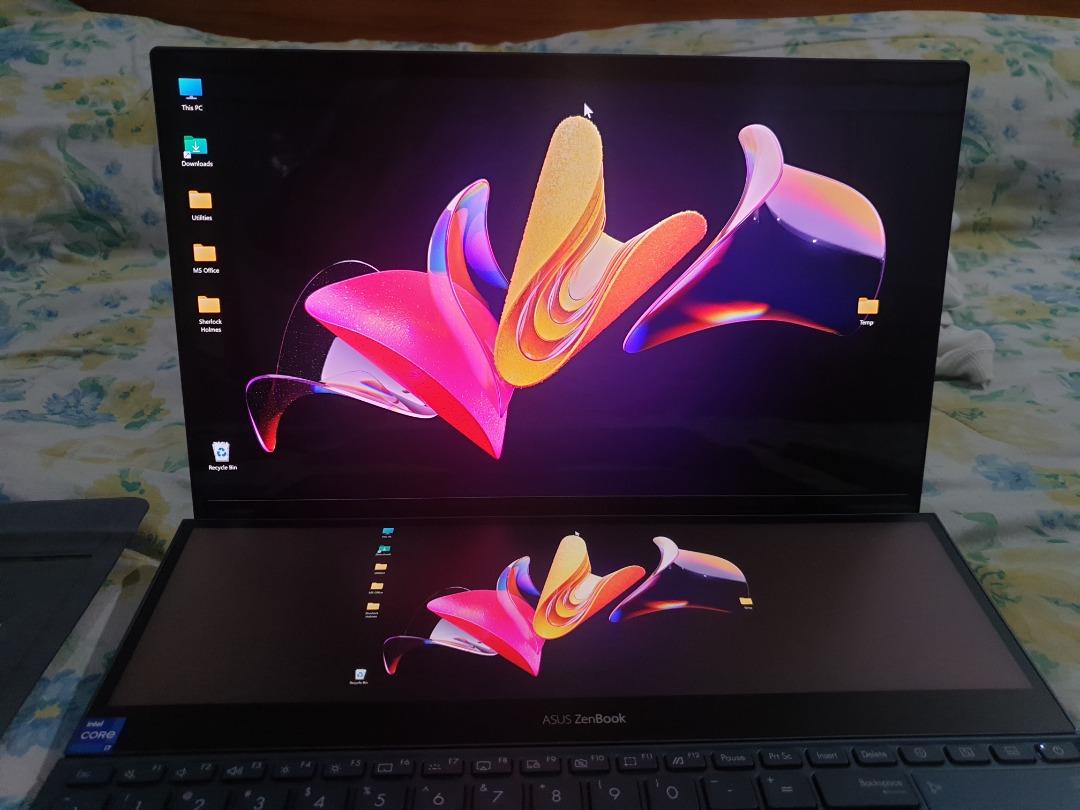 ASUS Zenbook Pro Duo 15 OLED UX582HS-H2014WS (Celestial Blue ...
