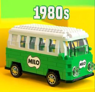 Authentic Milo set of 5pcs van green color, Hobbies & Toys, Toys ...