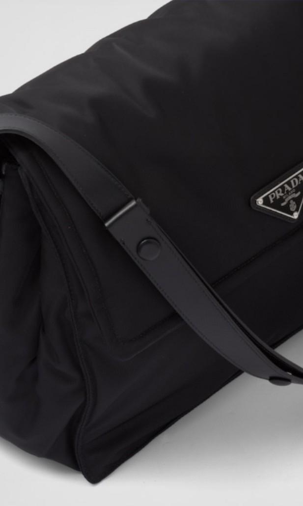 Authentic prada Cini Large Re-Nylon Shoulder Bag, Women's Fashion, Bags ...