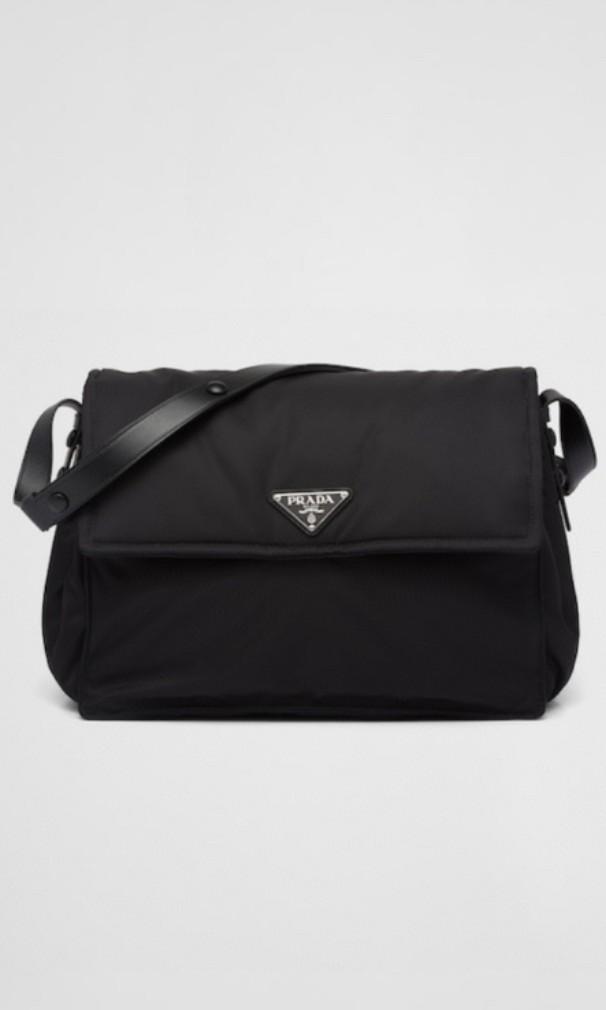 Authentic prada Cini Large Re-Nylon Shoulder Bag, Women's Fashion, Bags ...