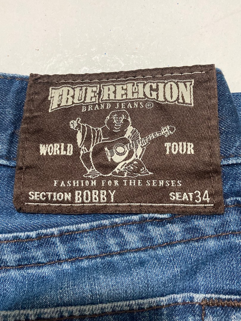 Authentic True Religion, altered legth, Men's Fashion, Bottoms, Jeans ...