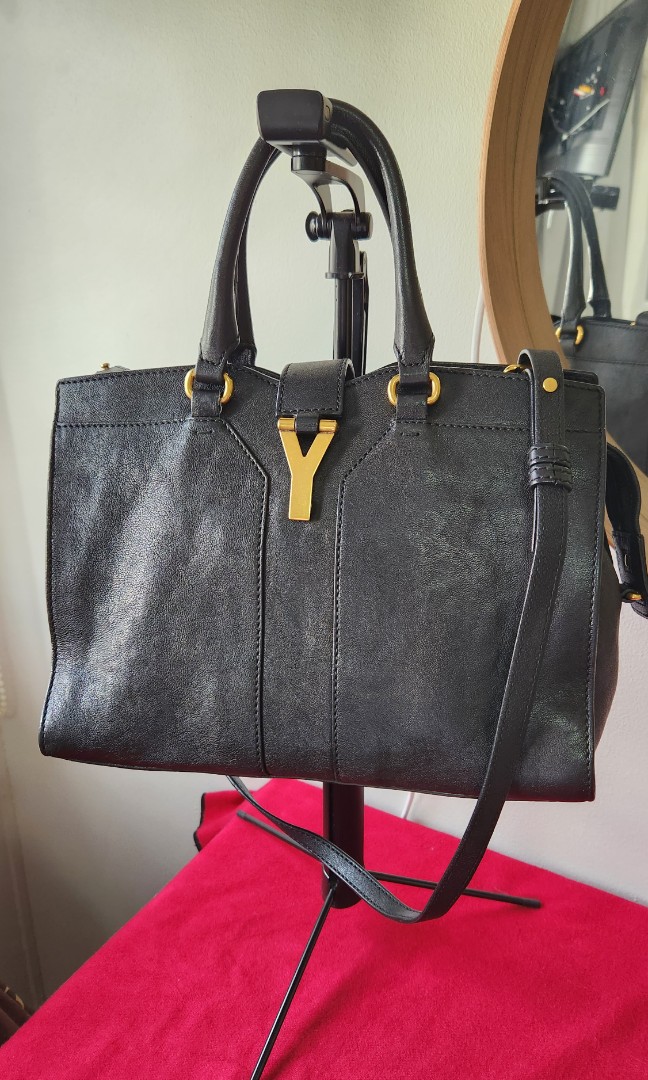Authentic YSL chyc cabas small, Luxury, Bags & Wallets on Carousell