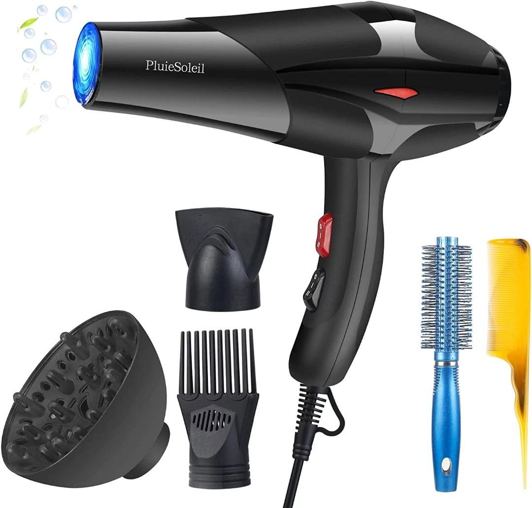 [B2096] PluieSoleil 3000W Hairdryer with Ionic, Professional Hair Dryer ...