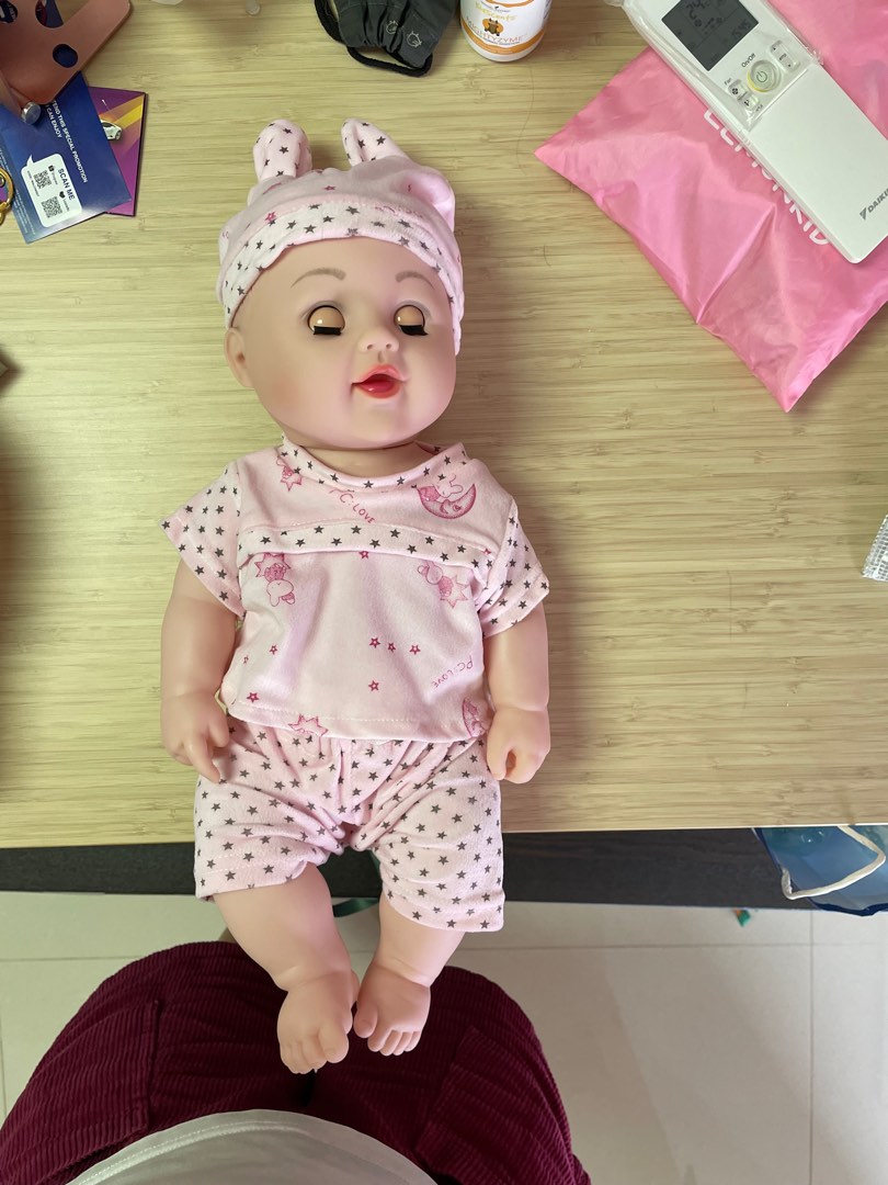 Baby doll 50cm long, Babies & Kids, Maternity Care on Carousell