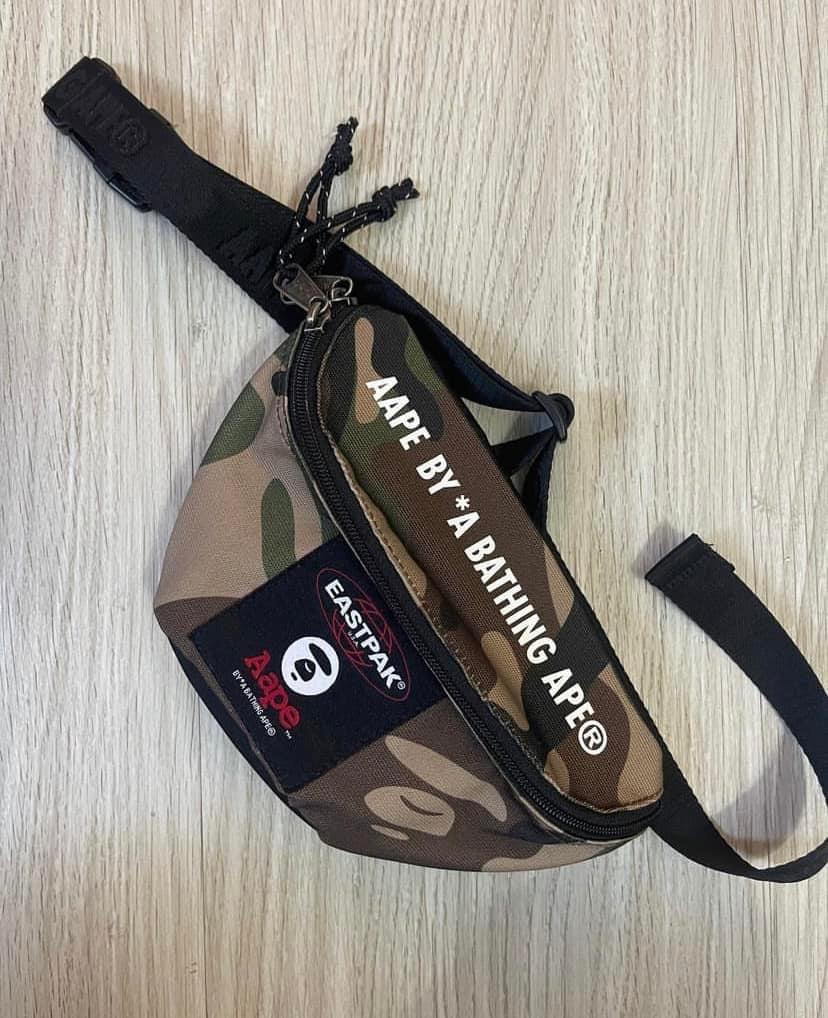Bape Aape by A Bathing Ape x Eastpak Fanny Pack, Men's Fashion, Bags ...