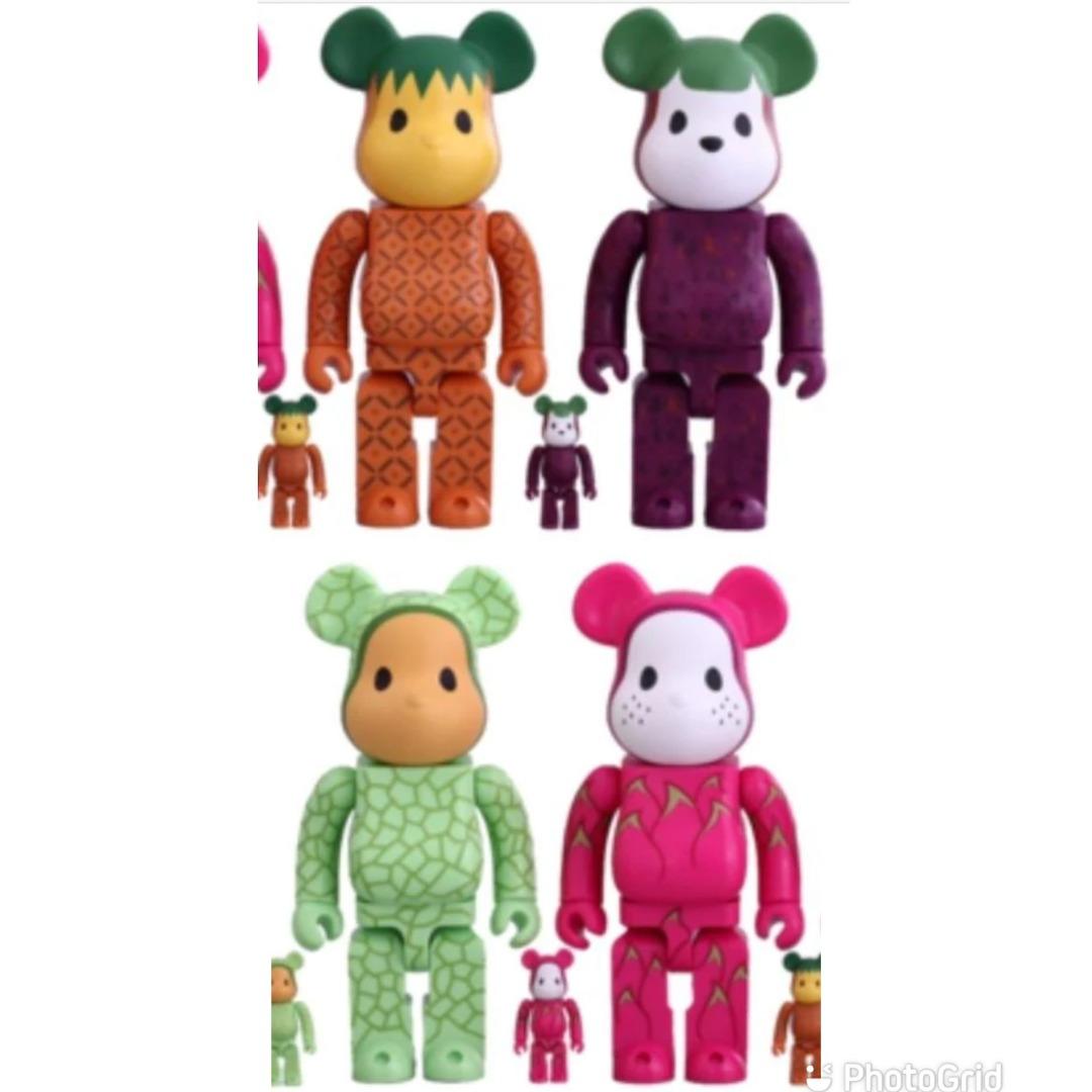 bape clot fruit bearbrick 400% medicom be@rbrick Kubrick, Hobbies ...