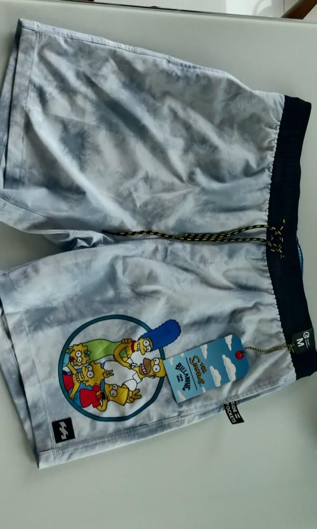 Billabong swim trunks - Simpsons special Edition, Men's Fashion ...