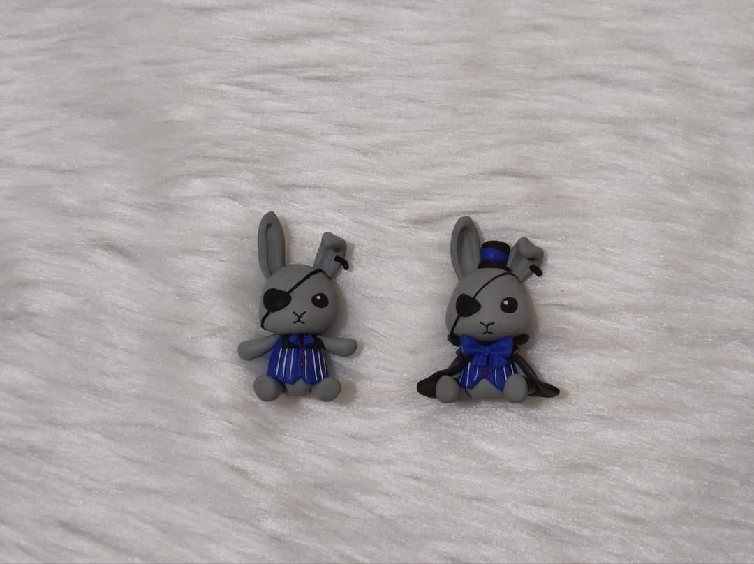 Black Butler Kuroshitsuji Ciel Bitter Rabbit Miniatures 1:12 scale ...