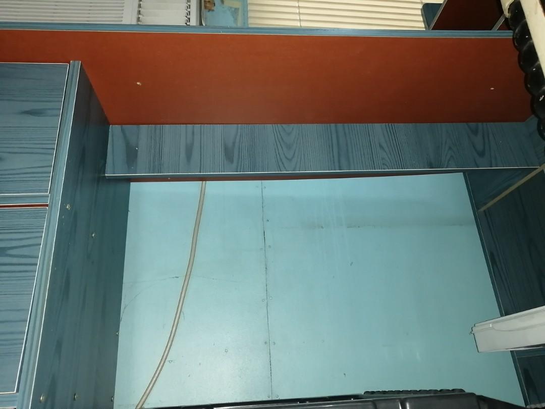 Blue Study Table | Laminated Wood Study Table, Furniture & Home Living ...