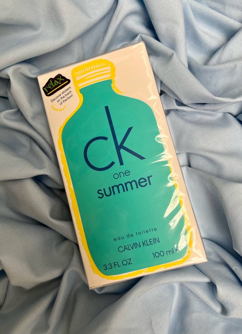 BNEW AUTHENTIC CK One Summer (2020 Ed) Calvin Klein 100ml EDT Perfume Men & Women P3,290, Beauty ...