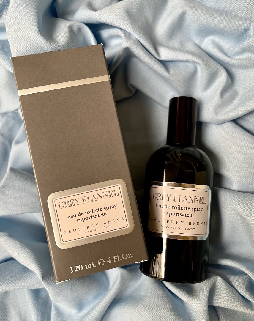 BNEW AUTHENTIC Grey Flannel (in Box) by Geoffrey Beene 120ml EDT ...