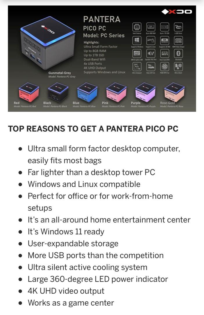BNIB Pantera Pico PC, Computers & Tech, Desktops on Carousell