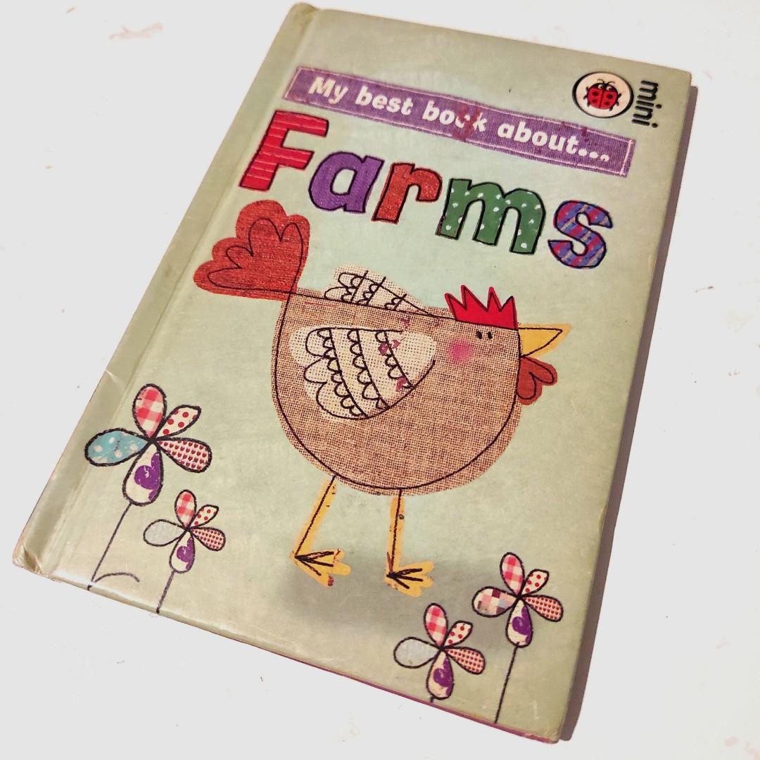Book about Farms, Buku & Alat Tulis, Buku Anak-Anak di Carousell