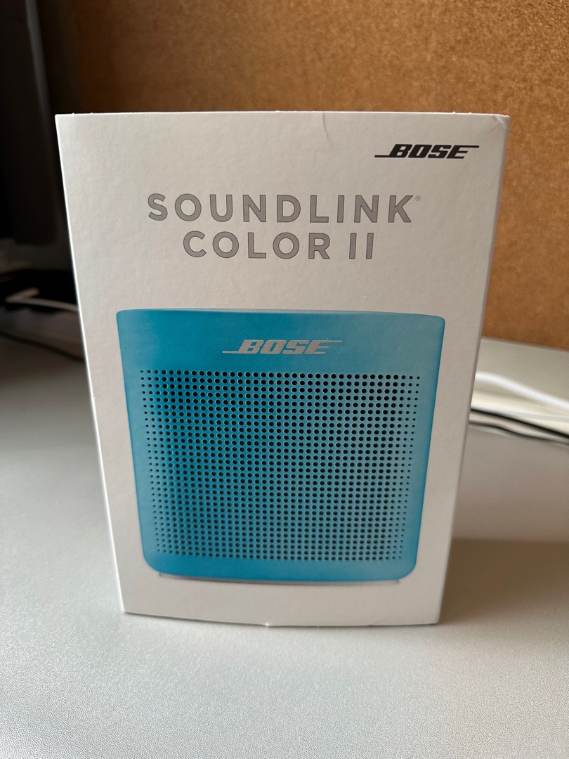 Bose Soundlink Color II Bluetooth Speaker (Aquatic Blue), Audio ...