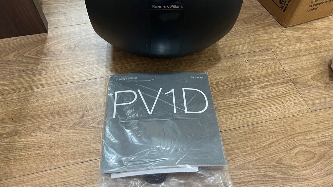 Bowers & Wilkins (B&W) PV1D subwoofer, Audio, Soundbars, Speakers ...