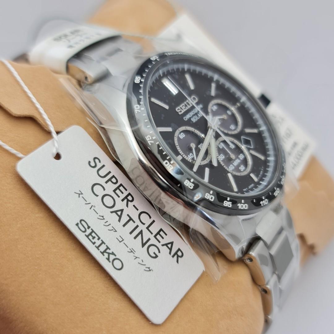 Brand New Seiko Selection Solar Chronograph JDM Exclusive SBPY167 ...