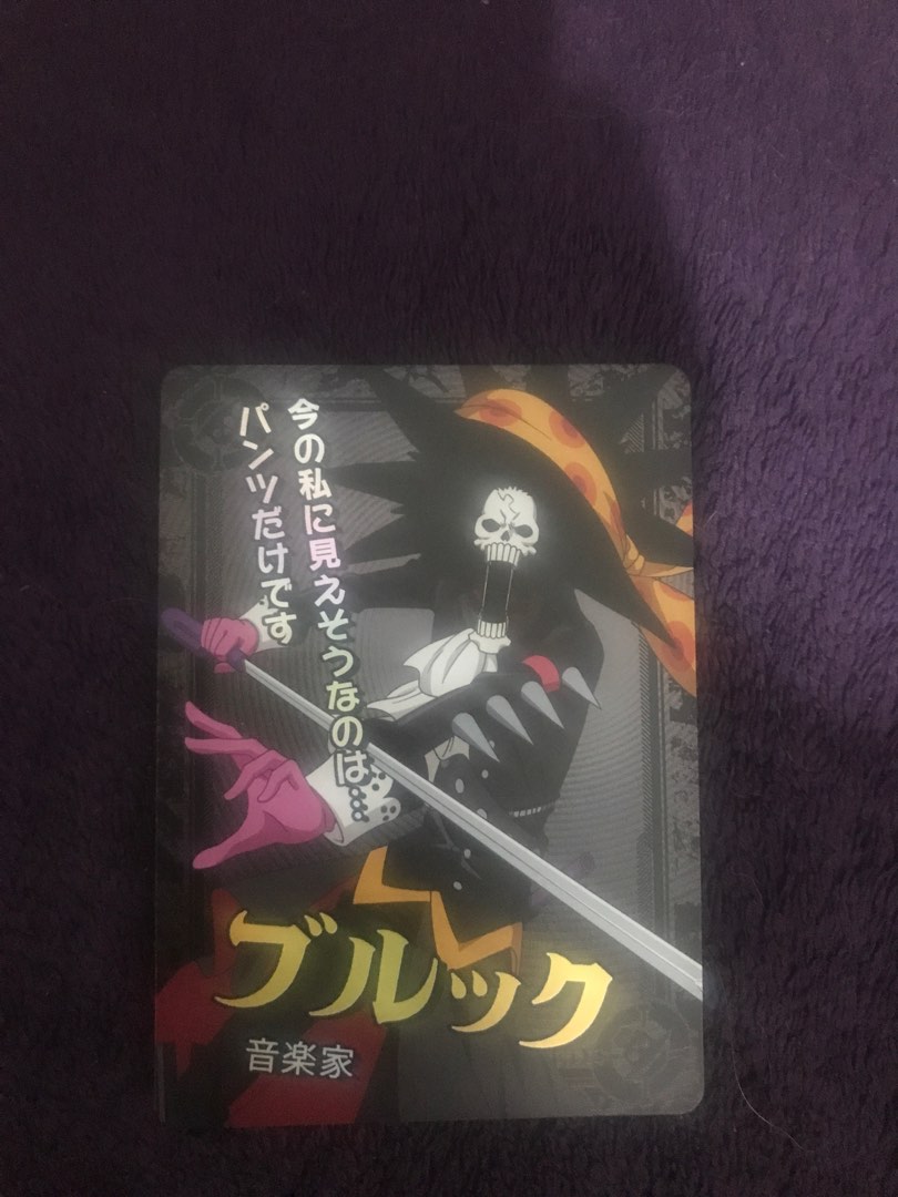 Brook SSR Card, Hobbies & Toys, Toys & Games on Carousell