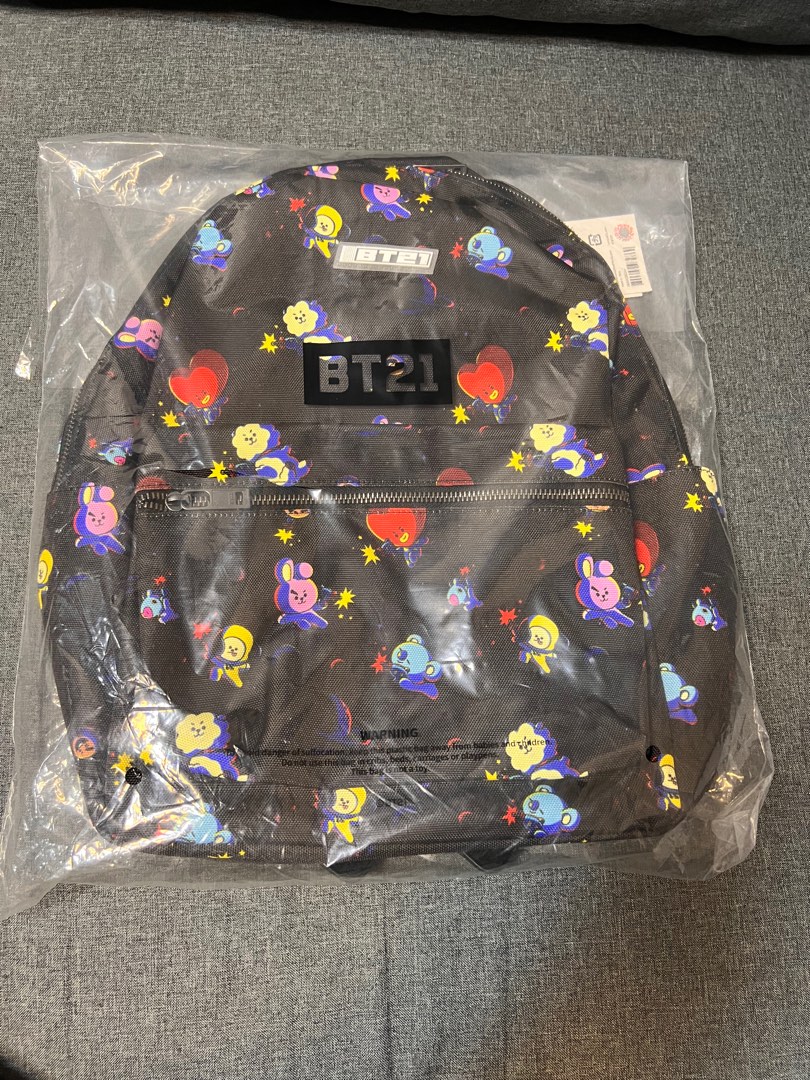 BT21 Space Squad Backpack, Women's Fashion, Bags & Wallets, Backpacks ...