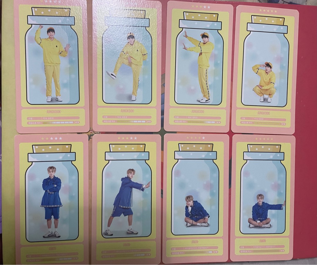 BTS 4TH MUSTER CLOUD CARD SET JIMIN JUNGKOOK, Hobbies & Toys, Memorabilia & Collectibles, K-Wave ...