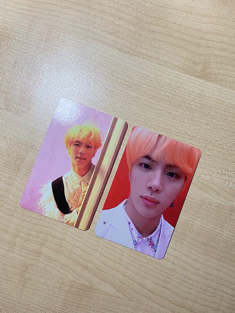 BTS Jin LY Answer S, E photocards, Hobbies & Toys, Memorabilia ...