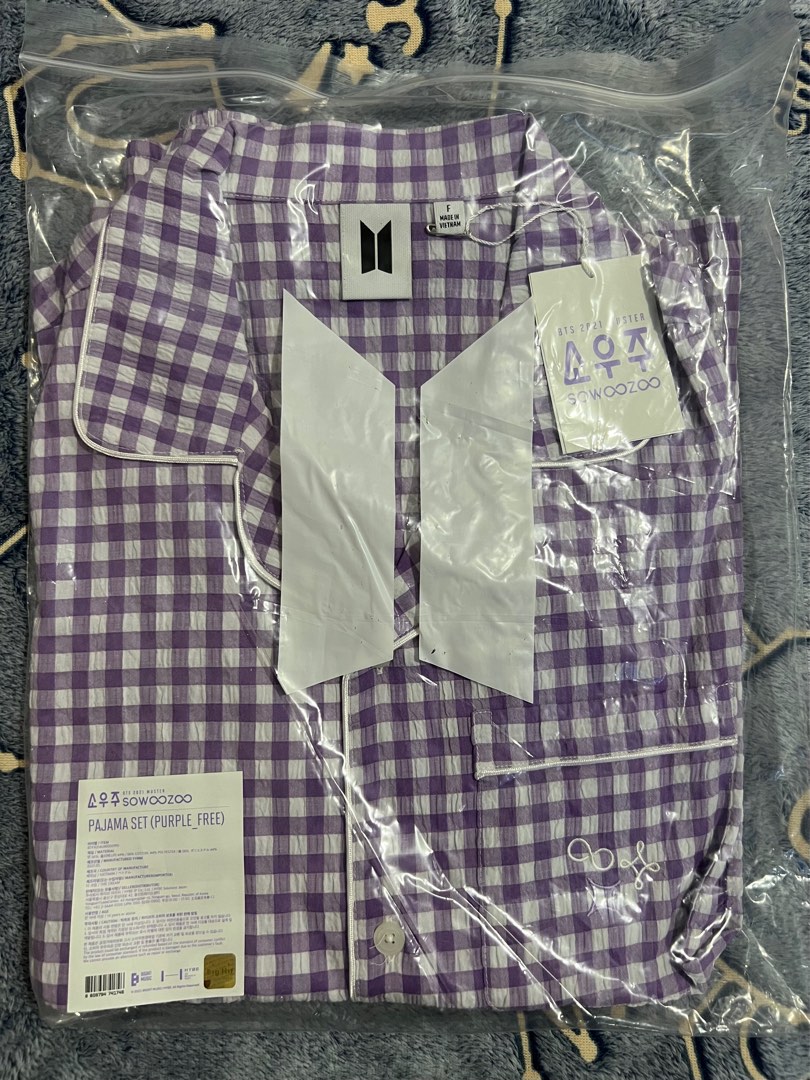 BTS SOWOOZOO SWZ PAJAMA SET (no pc), Hobbies & Toys, Memorabilia ...
