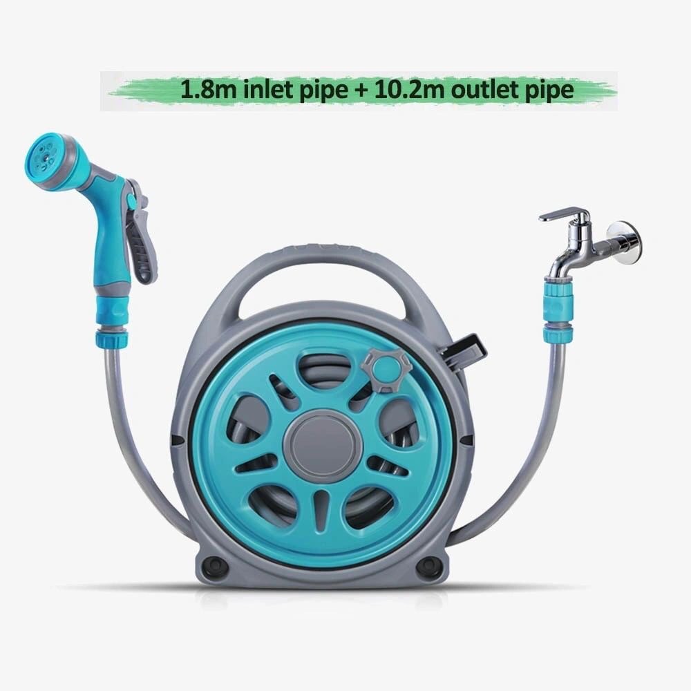 BUDOL Retractable Home Garden Hose Reel Water Hose Storage, Furniture & Home Living, Gardening ...