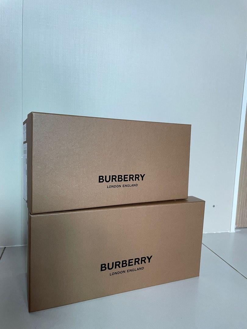 Burberry Paper Bag & Shoe boxes, Luxury, Bags & Wallets on Carousell