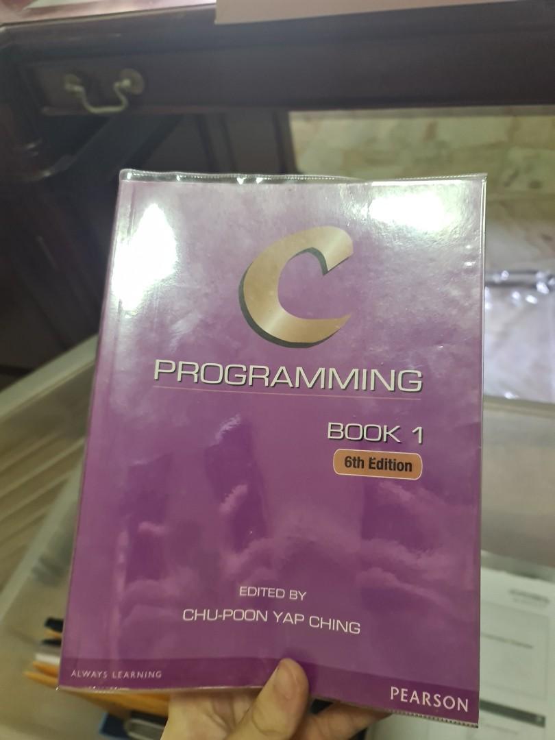 C programming book 1, 6th edition, pearson, Hobbies & Toys, Books ...