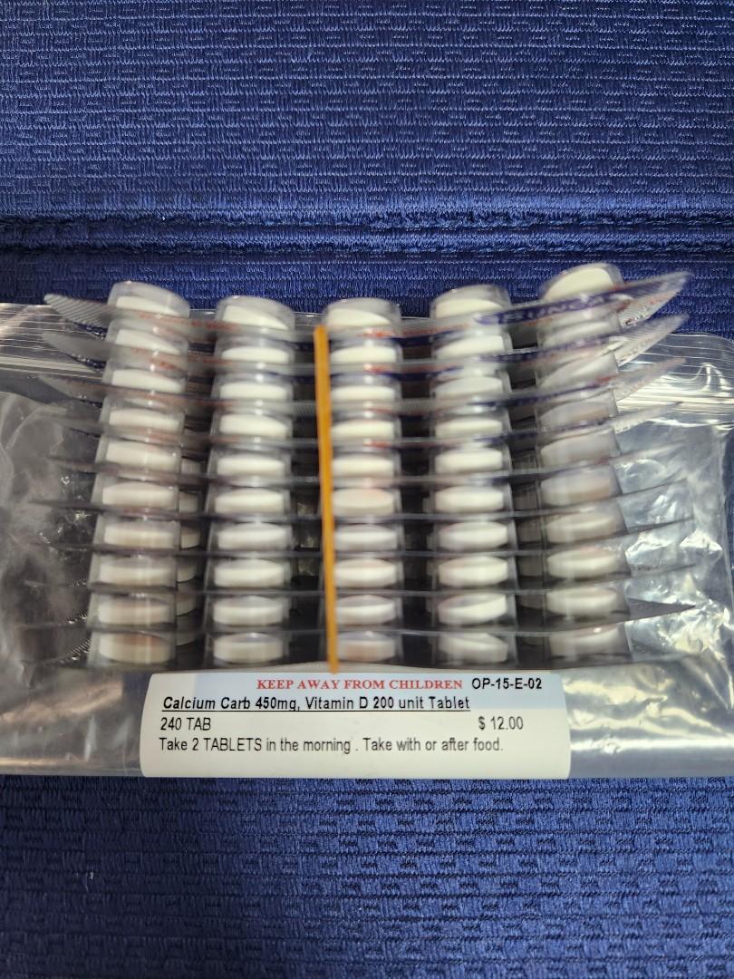 Calcium and Vit D Supplement (Suncal-D), Health & Nutrition, Health ...