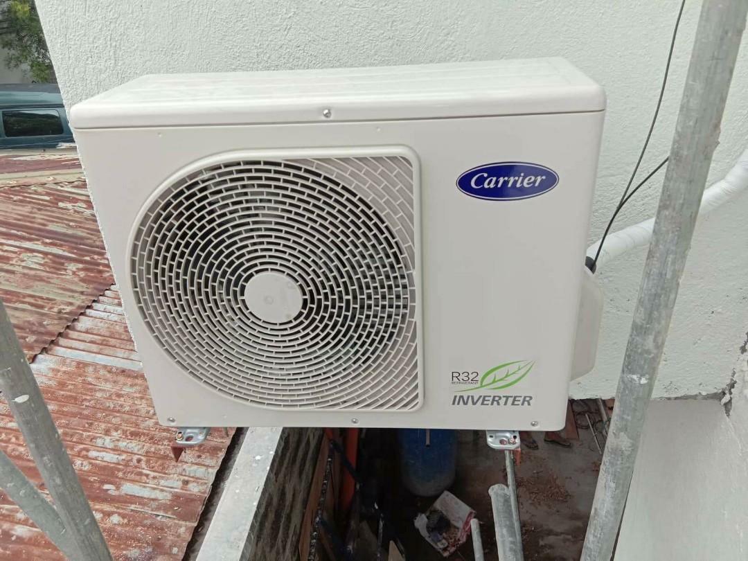 Carrier Split Type Inverter 1.0 HP, TV & Home Appliances, Air ...