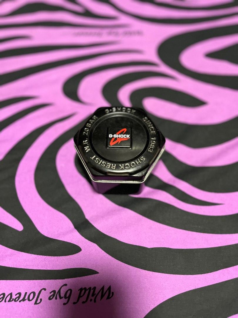 Casio G Shock Black Stealth Series Analog Digital Black X Rose Gold X