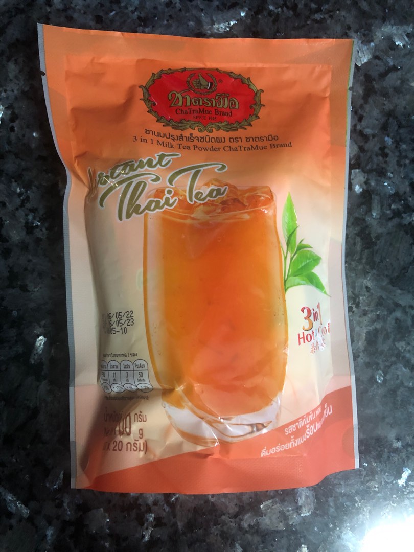 Cha tra mue 3 in 1 milk tea, Food & Drinks, Beverages on Carousell